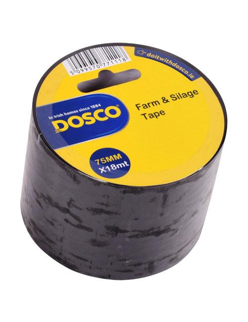 Dosco Farm & Silage Tape 75mm x 18m | Silage Tape Mallow Tools