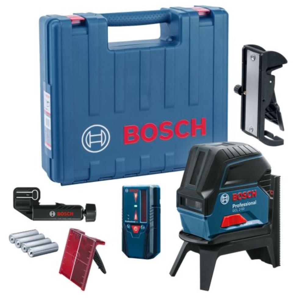 Bosch GBH 3GCL 2-50 Professional Self Levelling Combi Line & Point Las ...