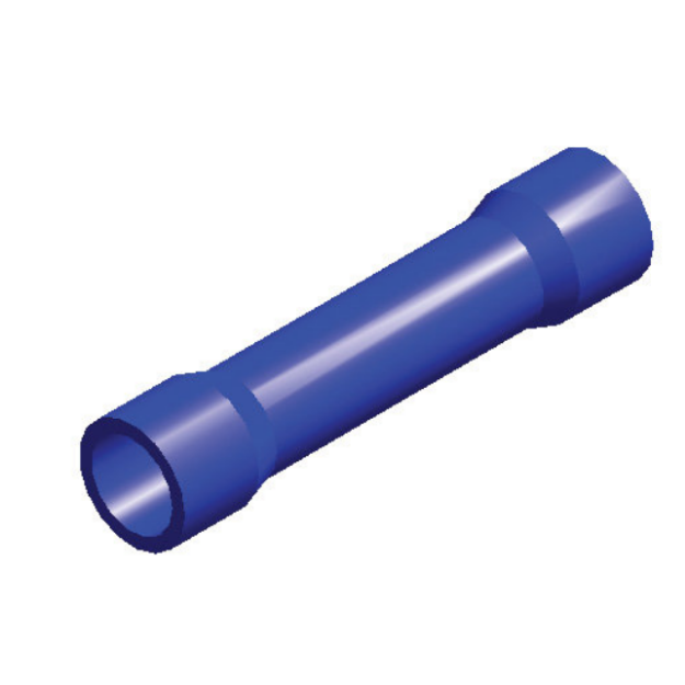 247 Lighting Blue Butt Terminal 4.5mm (25pk) — Mallow Tools
