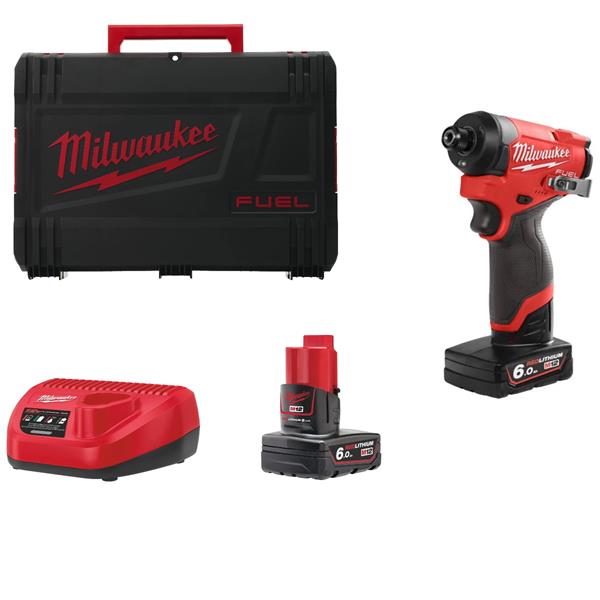 Milwaukee M12FID2-602X FUEL™ Impact Driver Gen 3 (x2 6Ah) — Mallow Tools