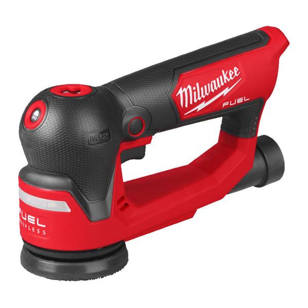 Milwaukee M12FSDR75-202B 12v Fuel 75mm Random Orbital Sander (Bare) — Mallow Tools