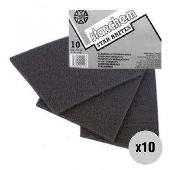 Starchem Grey Ultra Fine Scotch Brite Finishing Pad (10pk) — Mallow Tools