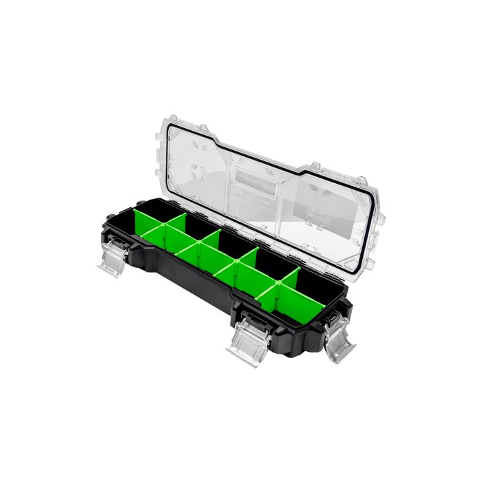 Jefferson 10 Compartment Storage Case (445 x 180 x 70mm) — Mallow Tools
