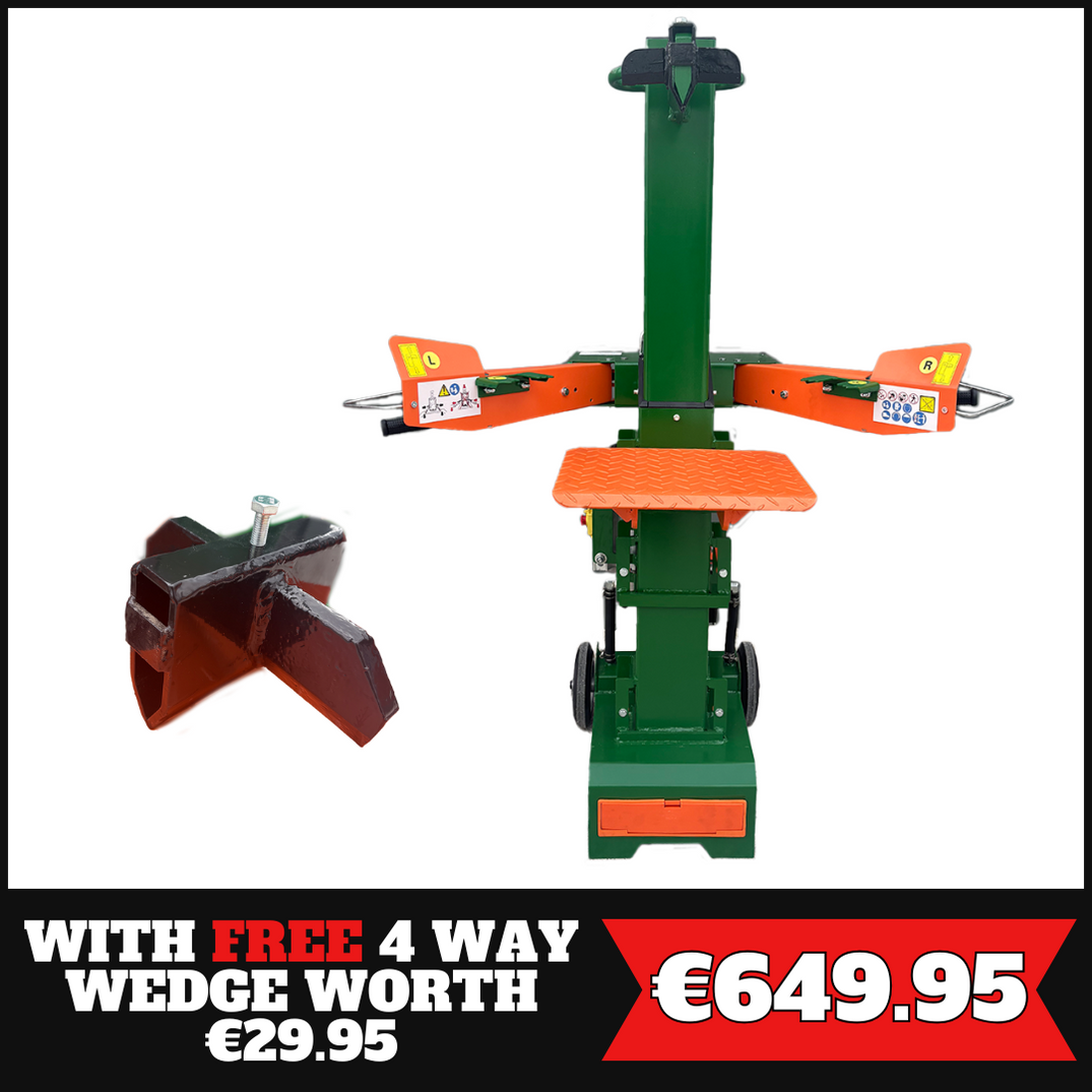 Cheapest Log Splitters in Ireland! Best Value Guaranteed — Mallow Tools