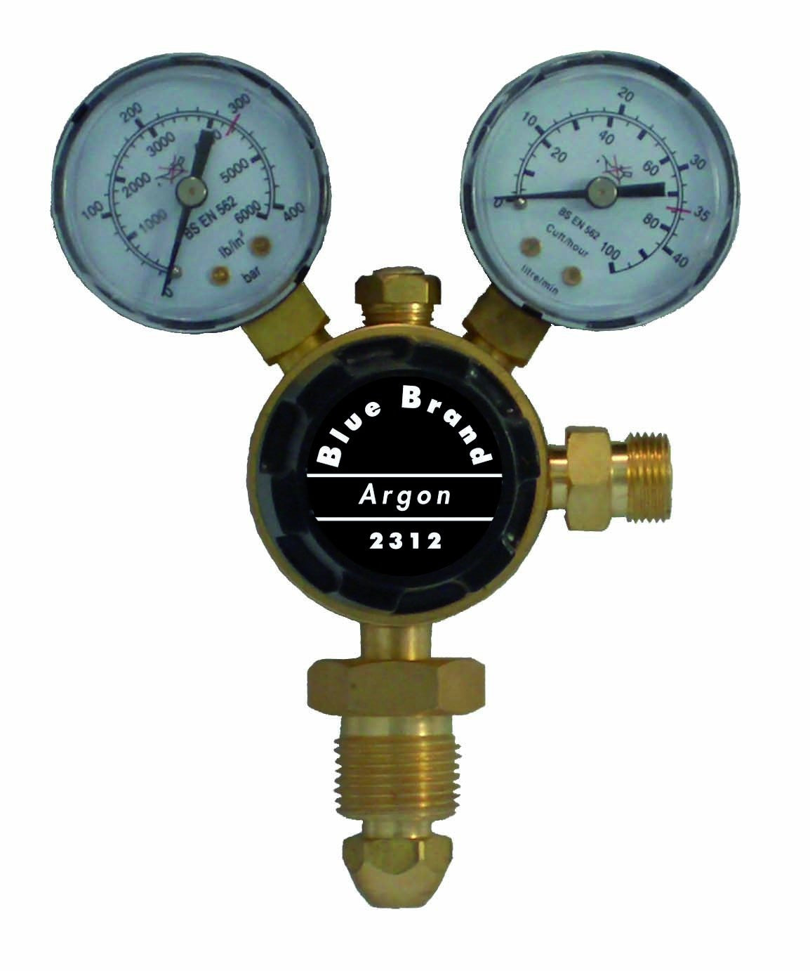 SIP Single Stage 2 Gauge Argon/ CO2 35L Gas Regulator — Mallow Tools