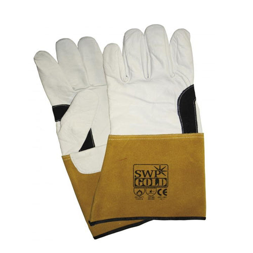 SWP Premium Tig Welding Gauntlet Welding Gloves — Mallow Tools