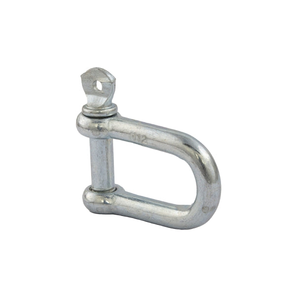 M10 Zinc Plated Commercial D-Shackle (3/8'') — Mallow Tools