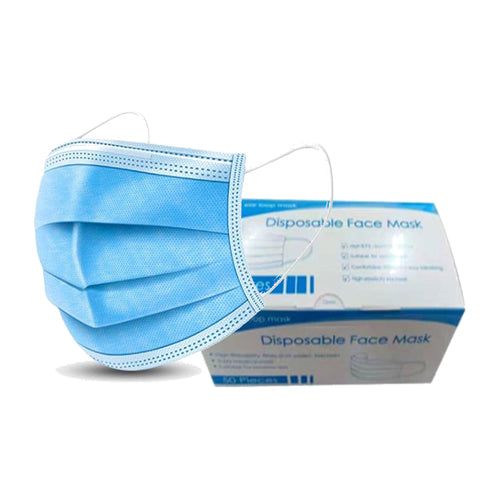 Disposable Face Mask (Pack of 50) — Mallow Tools