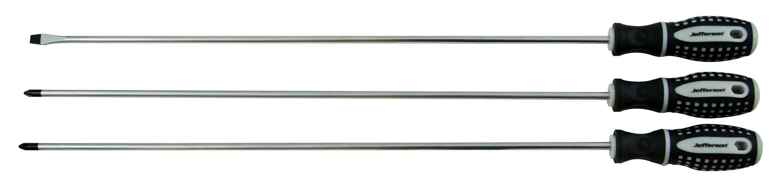 Jefferson 3pc Extra Long Screwdriver Set — Mallow Tools