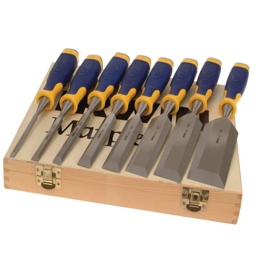 Irwin Marples 8pc ProTouch Bevel Edge Chisel Set (1/4''-2'') — Mallow Tools