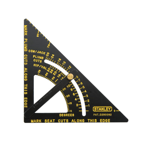 Stanley 6 3/4'' Adjustable Quick Square (170mm) — Mallow Tools