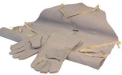 SIP Leather Welding Gloves & Apron — Mallow Tools